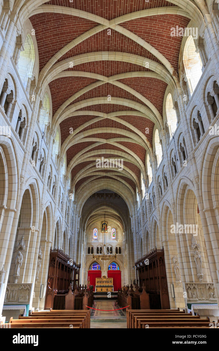 Buckfast Abbey, part of a Benedictine monastery, on the edge of ...