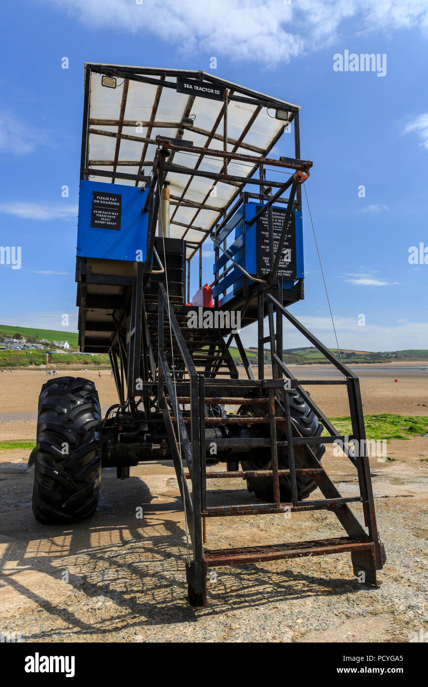 The Art Deco Burgh Island Hotel made famous by Agatha Christie; a ...