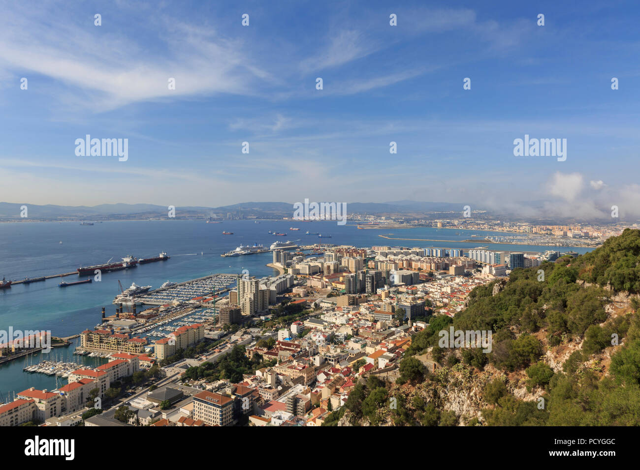 Gibraltar border hi-res stock photography and images - Alamy