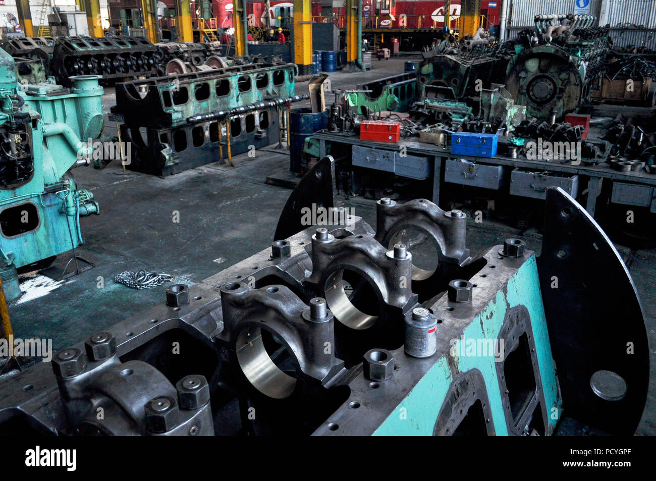 Locomotive repair hi-res stock photography and images - Alamy