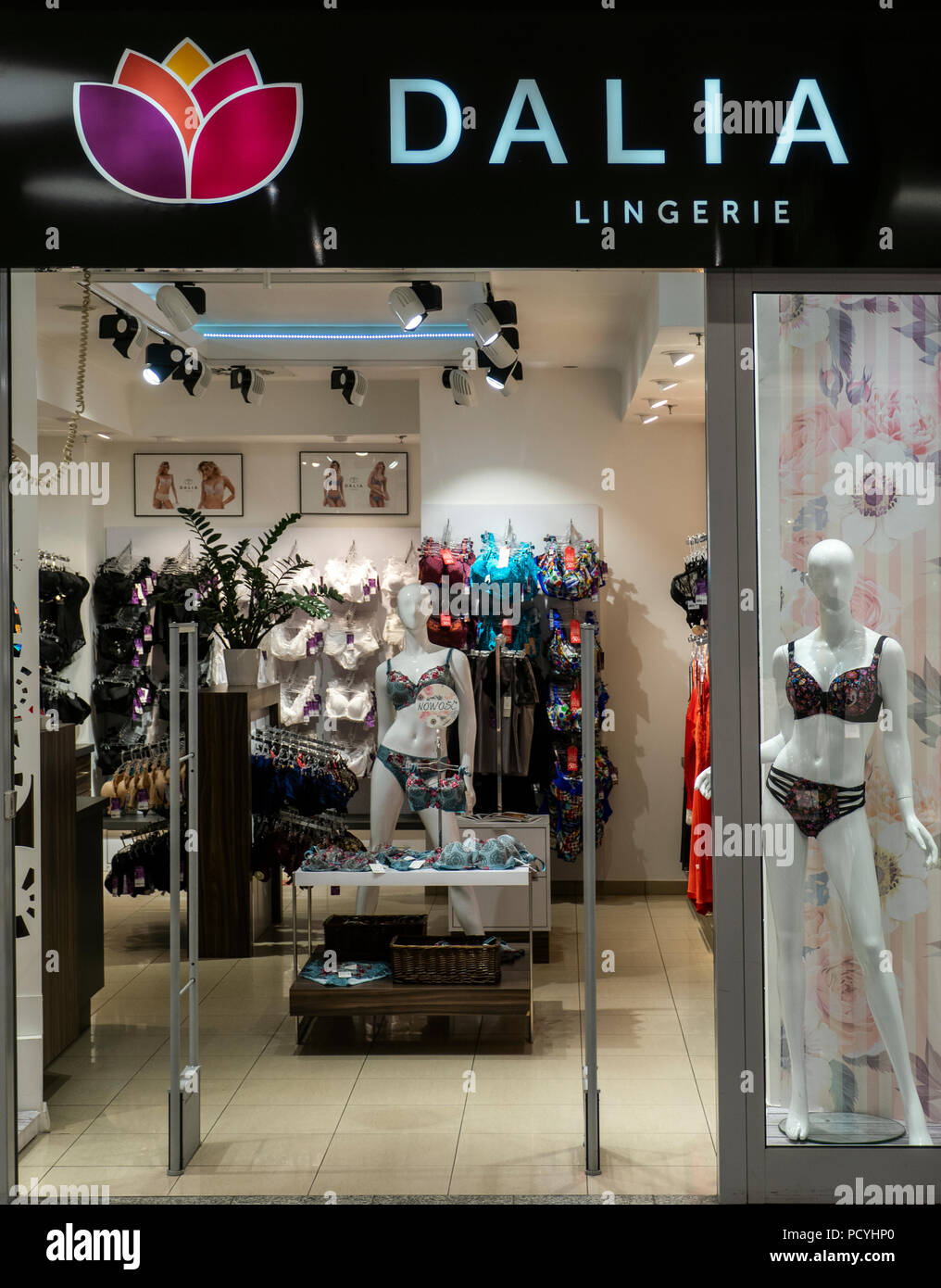 POLAND, KRAKOW - March 19, 2018: Dalia store in Galeria Krakowska Stock Photo - Alamy