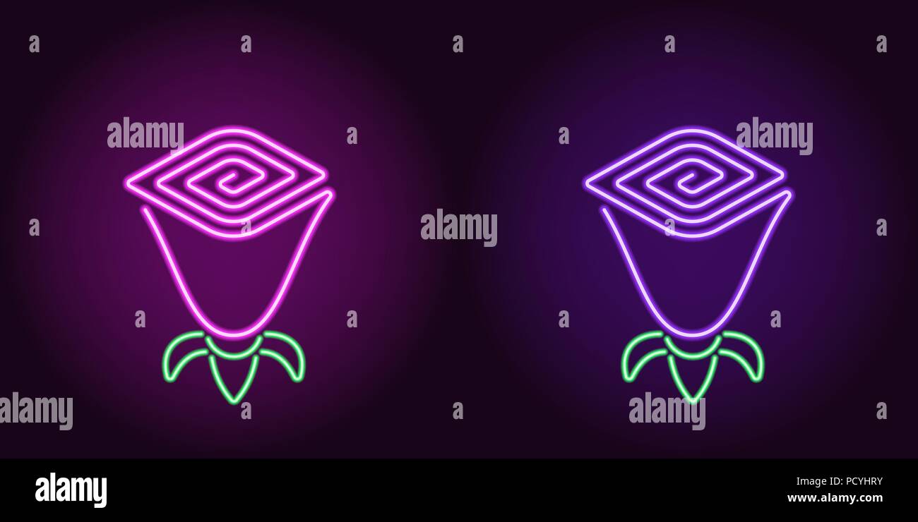 Neon Rose Logo