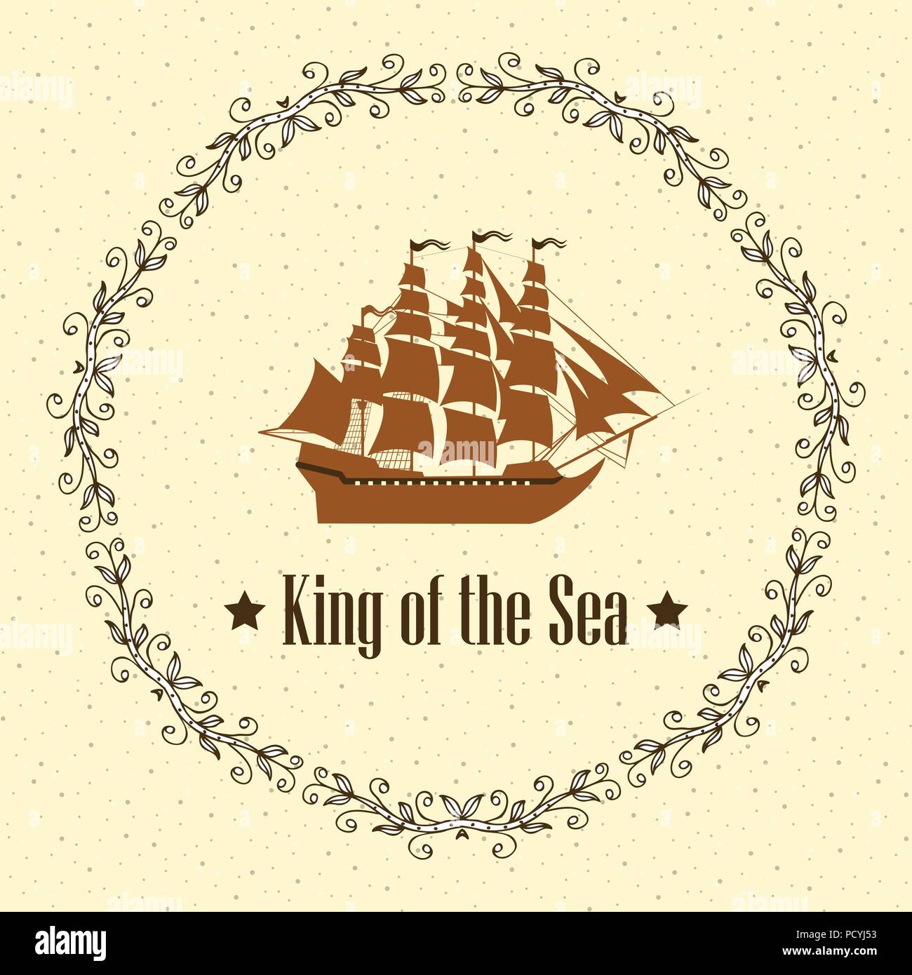 King marine Stock Vector Images - Alamy