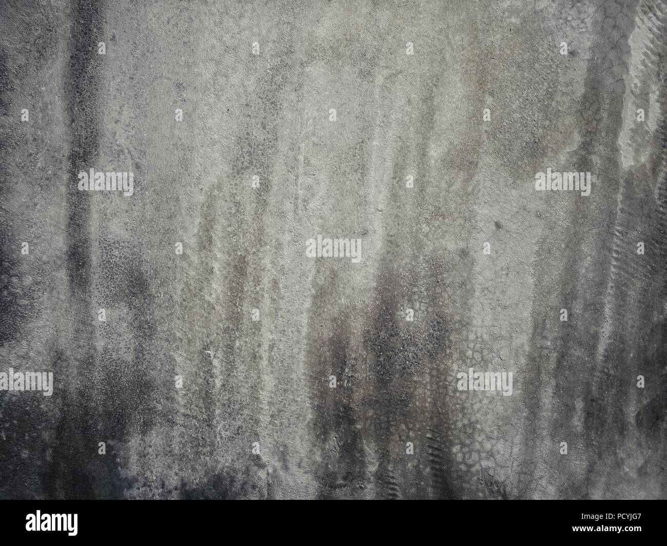 old mold stain concrete wall Stock Photo - Alamy