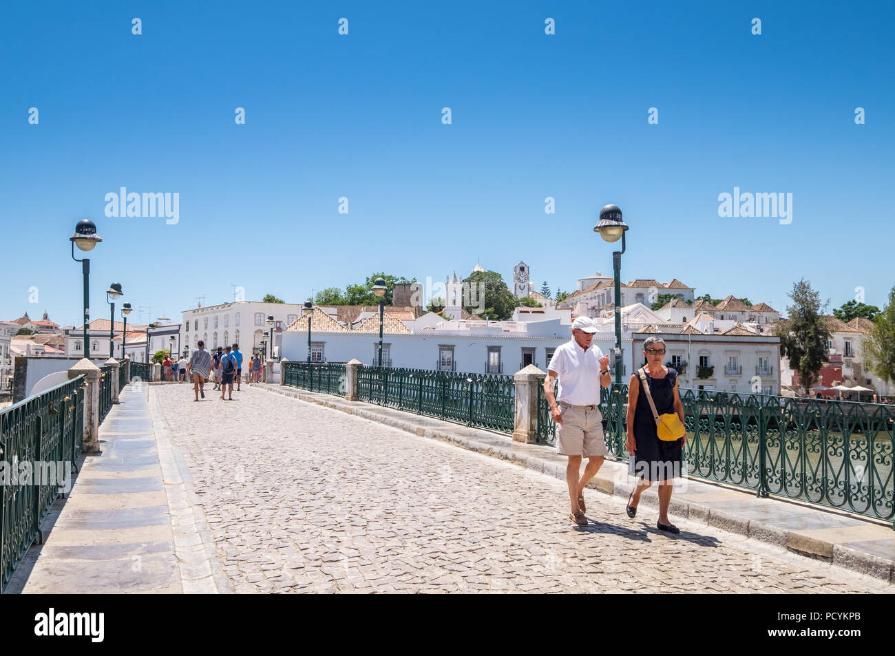 Tavira portugal bridge hi-res stock photography and images - Alamy