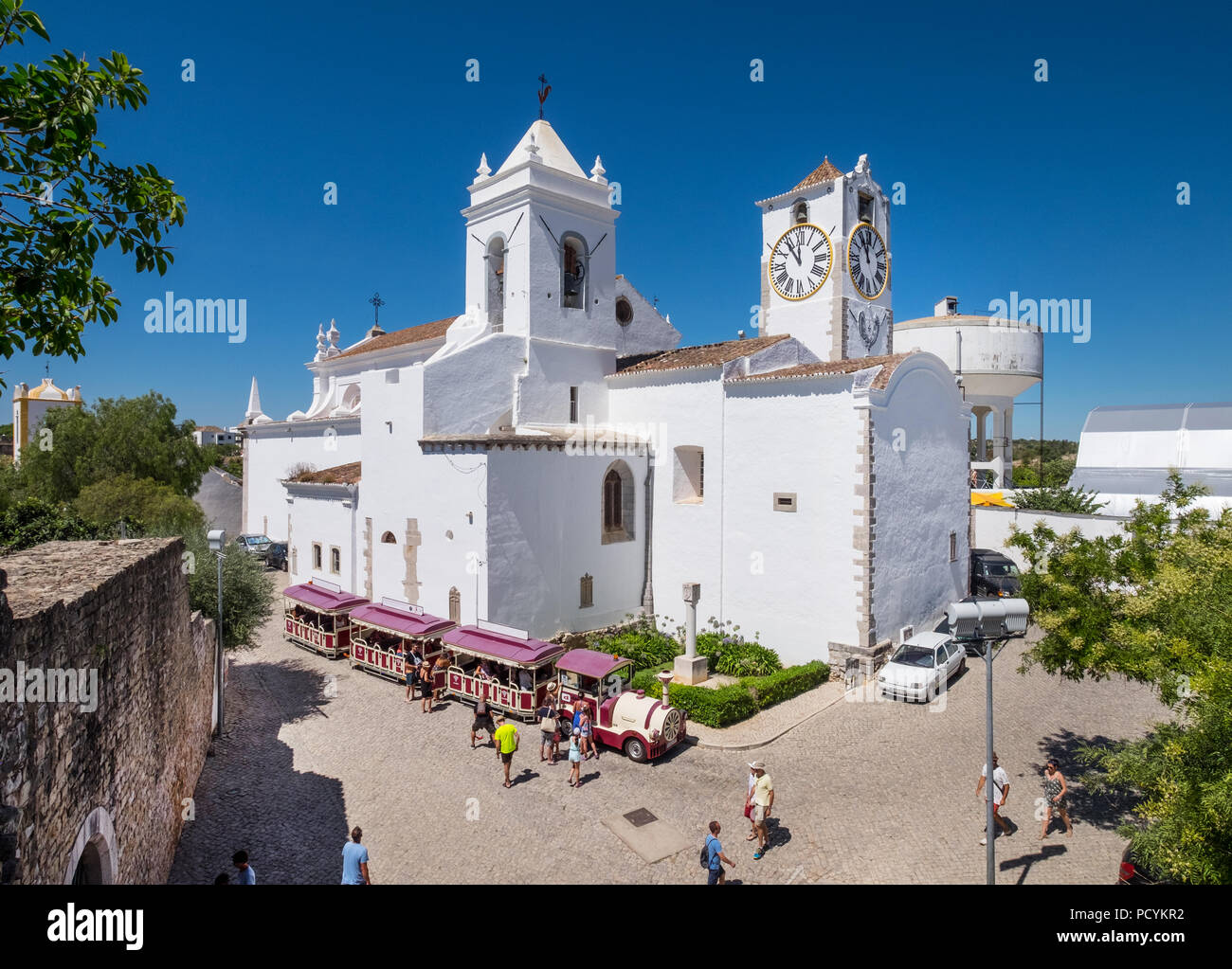 Church of Santa Maria do Castelo ( St Mary's Church) in the historic ...