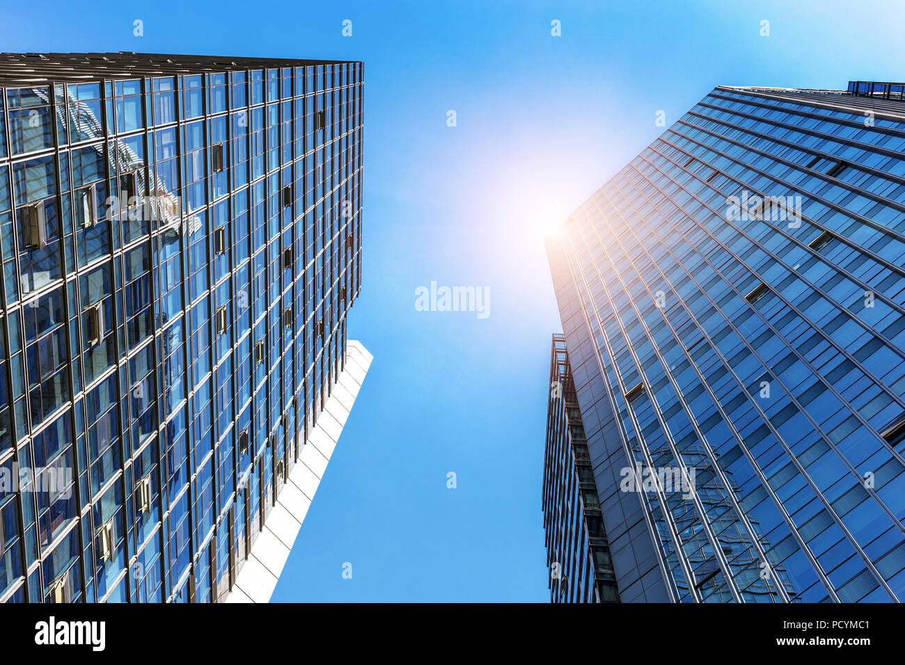 Architecture of Guangzhou Commercial Circle in Guangdong Province Stock ...