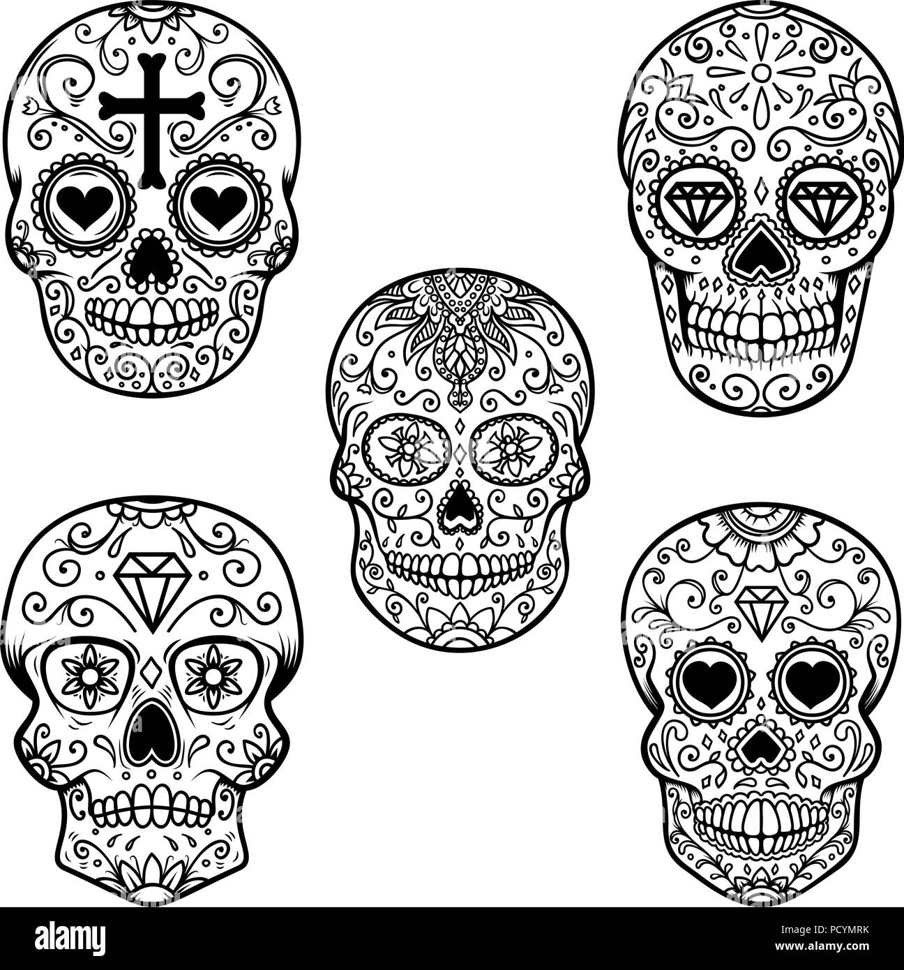 Dia De Los Muertos Sugar Skull