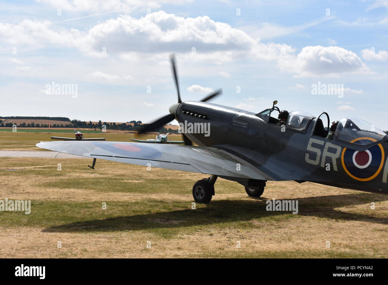 Iconic two seater spitfire Stock Photo - Alamy