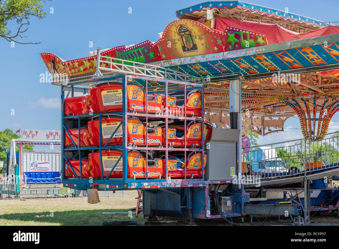 Bright Carnival Lights High Resolution Stock Photography and Images - Alamy