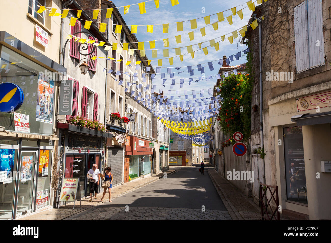 Confolens, Nouvelle-Aquitaine, France Stock Photo - Alamy