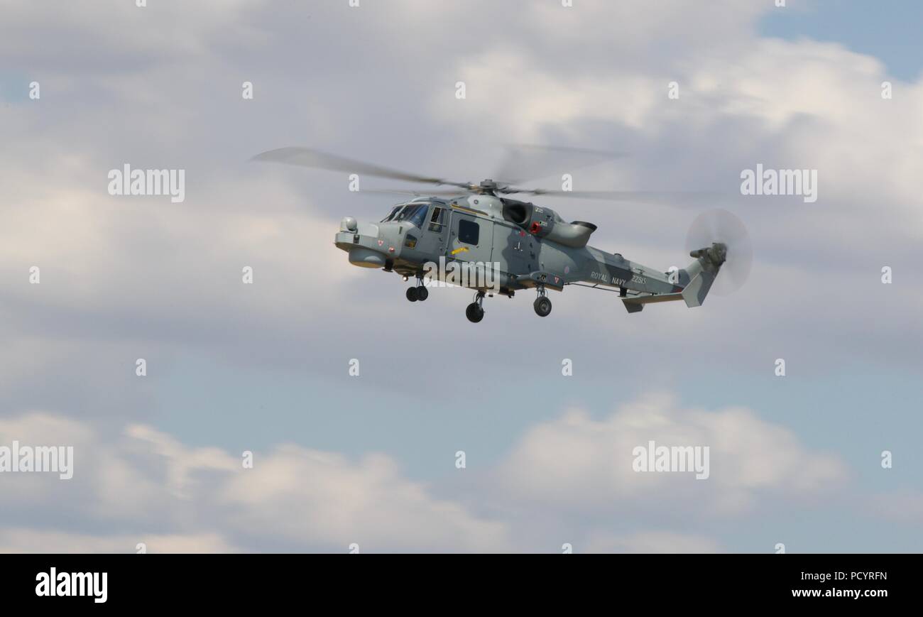 Royal Navy Wildcat HMA.2 - maritme attack helicopter from 815 Naval Air ...