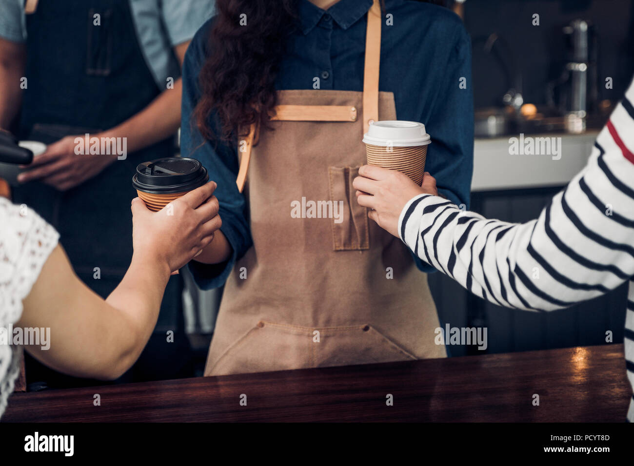 Take away counter hi-res stock photography and images - Alamy