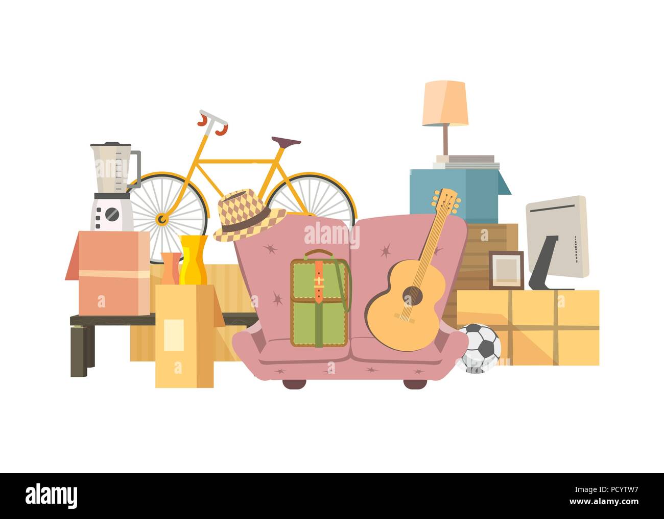 Moving boxes icon hi-res stock photography and images - Alamy