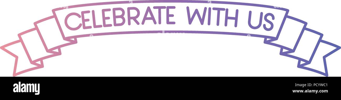 ribbon frame with calligraphy Stock Vector Image & Art - Alamy