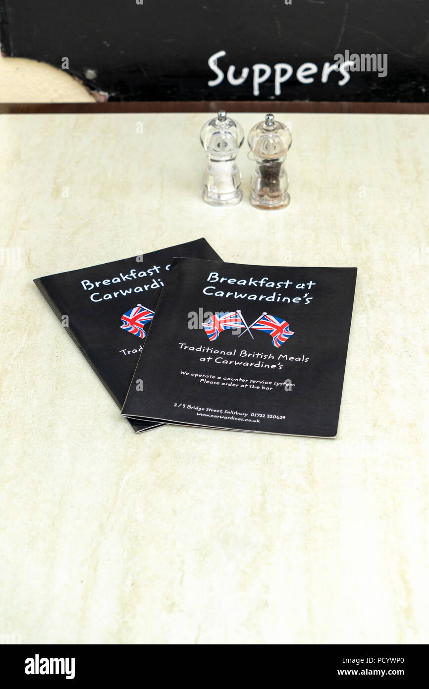 Menus hi-res stock photography and images - Alamy