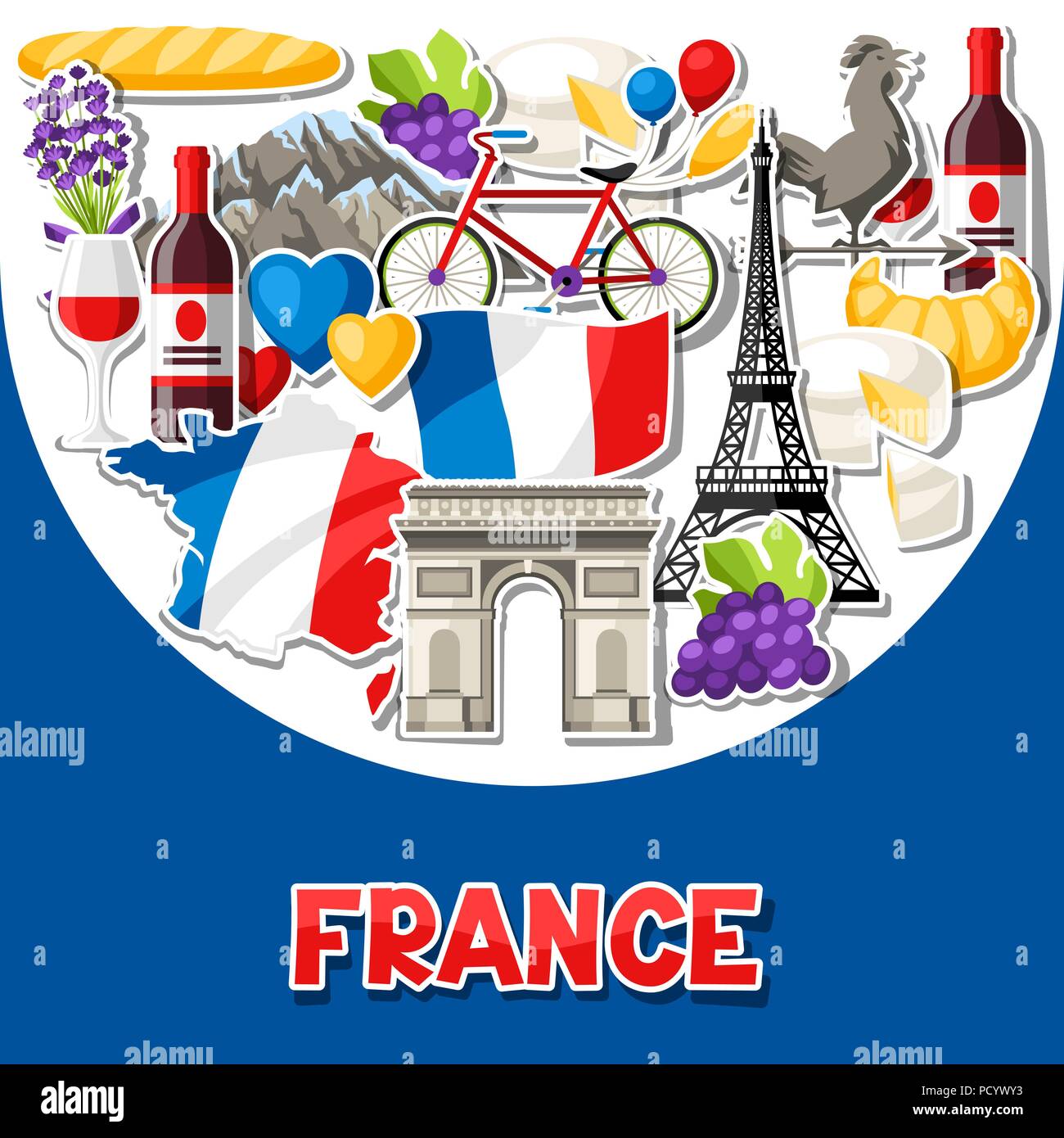 France background design Stock Vector Image & Art - Alamy