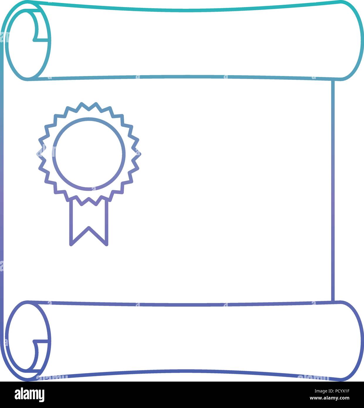 diploma graduation open icon Stock Vector Image & Art - Alamy