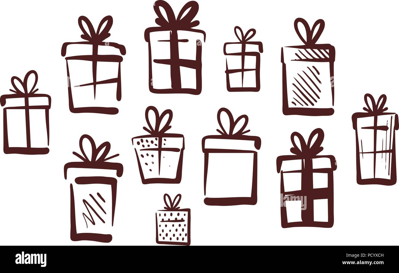 Doodle icon drawing vector Stock Vector Images - Alamy