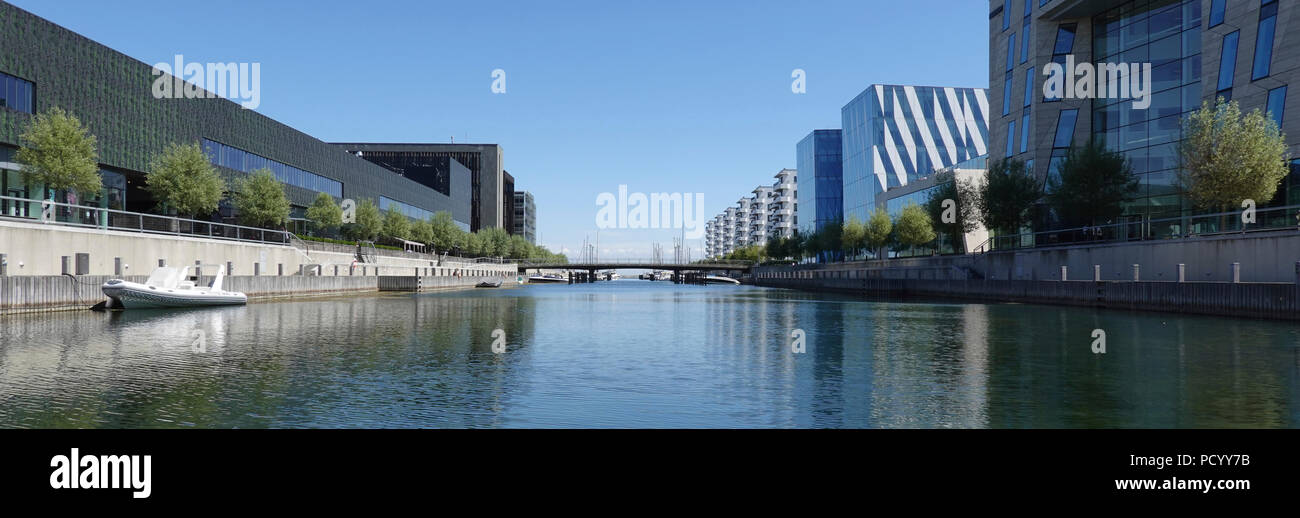Tuborg harbour in Hellerup, Denmark Stock Photo - Alamy