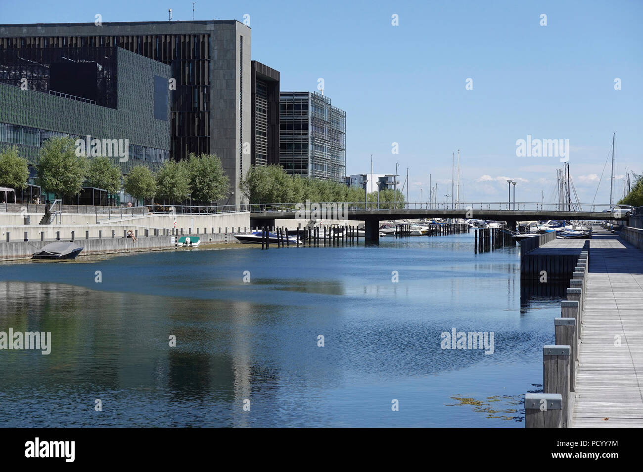 Tuborg harbour in Hellerup, Denmark Stock Photo - Alamy