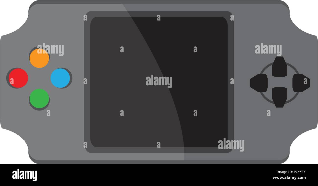 Isolated portable videogame console icon Stock Vector Image & Art - Alamy