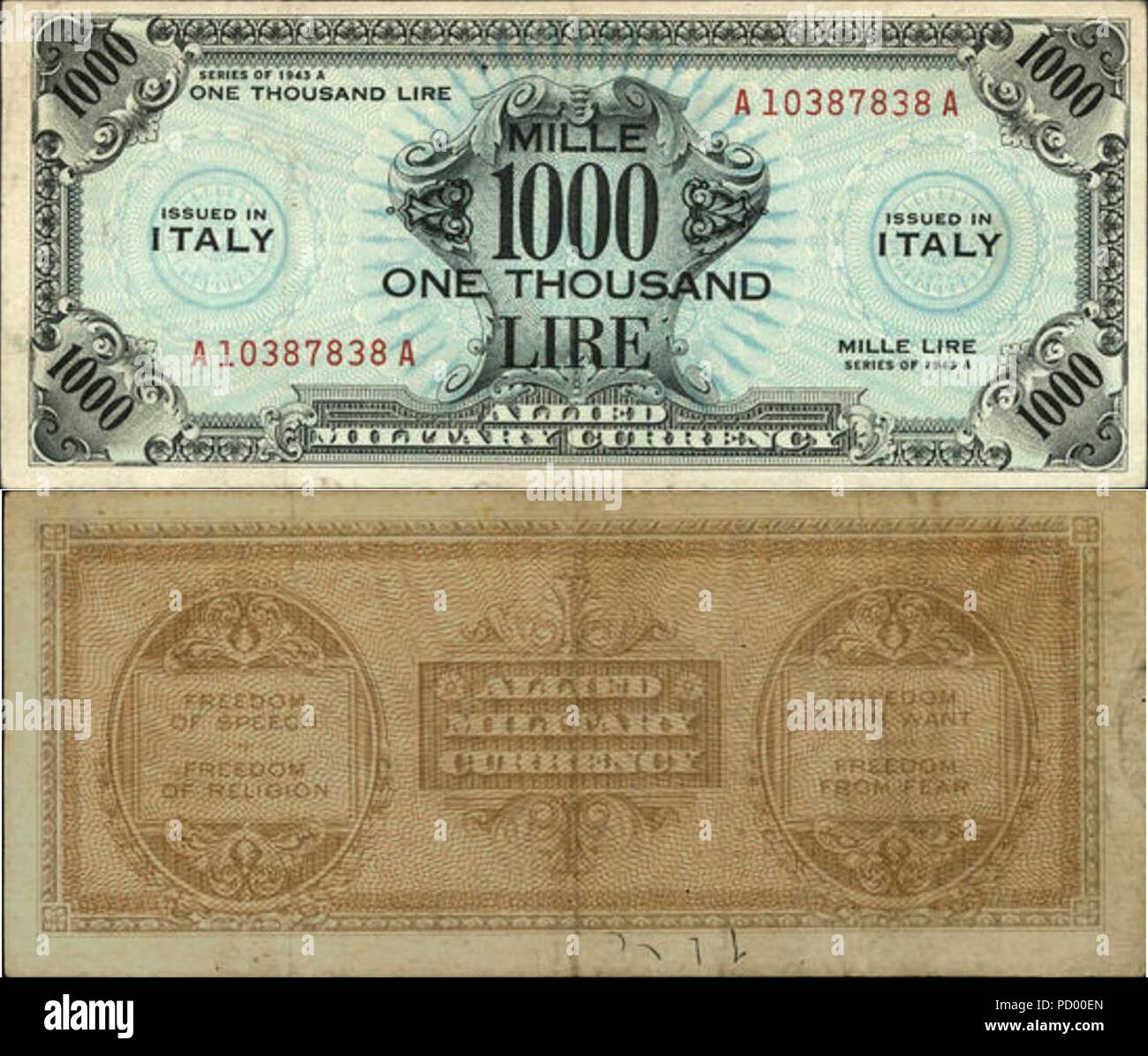 1000 lire hi-res stock photography and images - Alamy