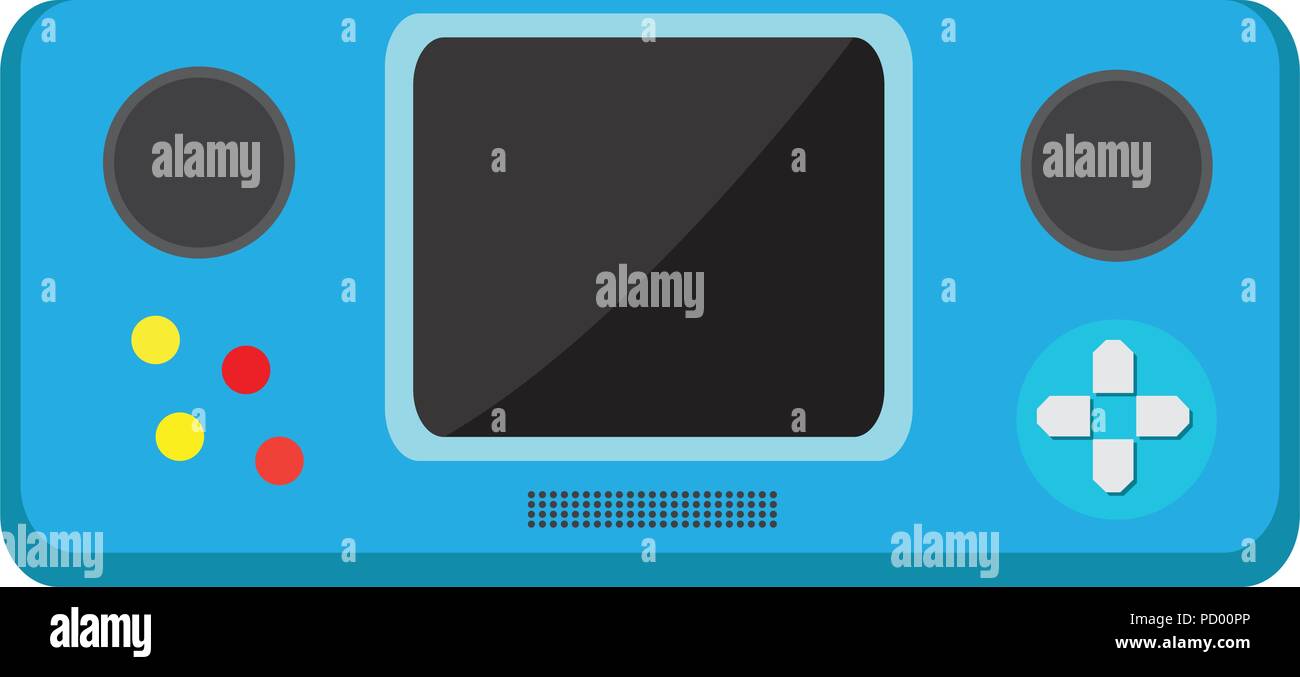 Isolated portable videogame console icon Stock Vector Image & Art - Alamy