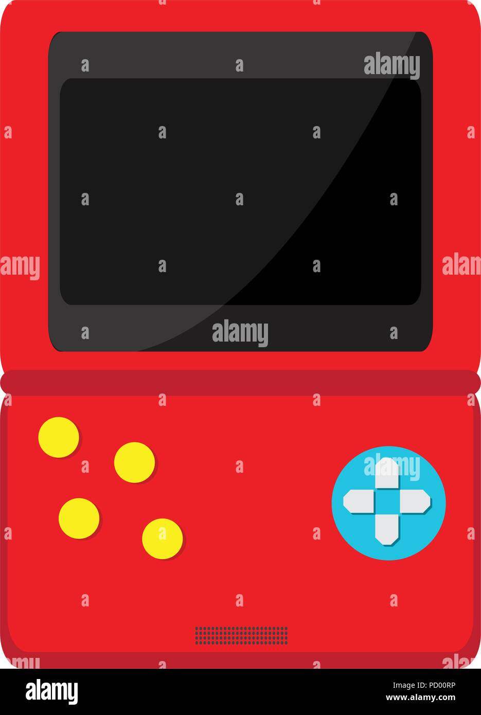 Isolated portable videogame console icon Stock Vector Image & Art - Alamy