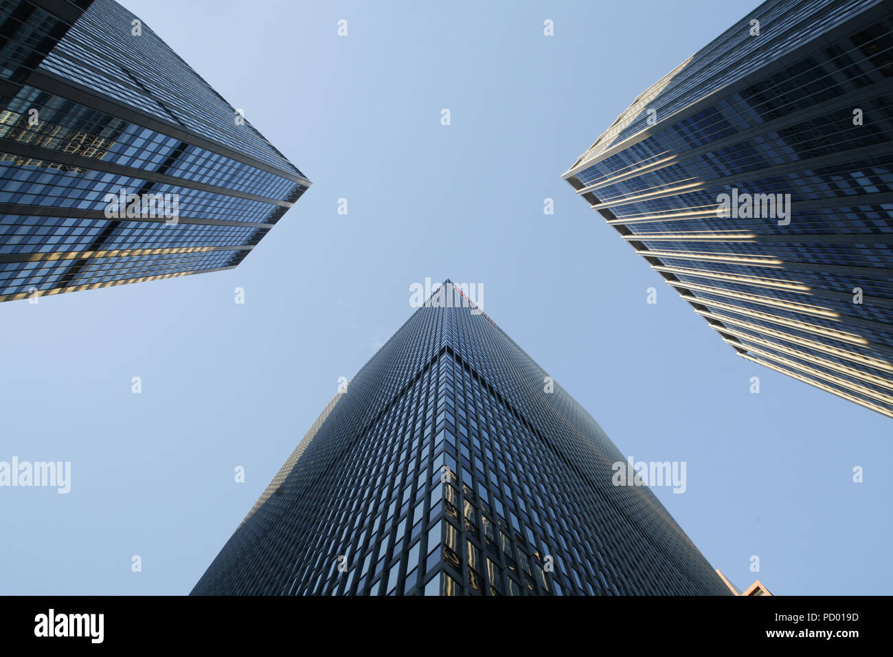 3 skyscrapers hi-res stock photography and images - Alamy