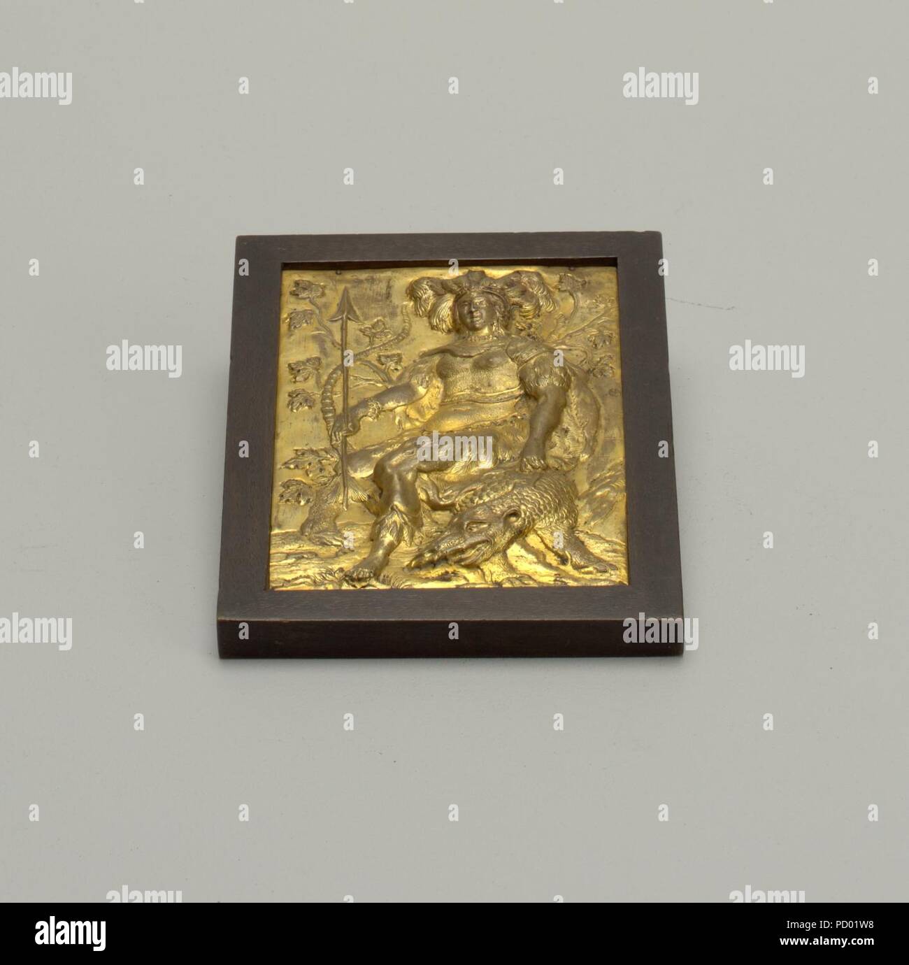 America Plaque, ca. 1750 Stock Photo - Alamy