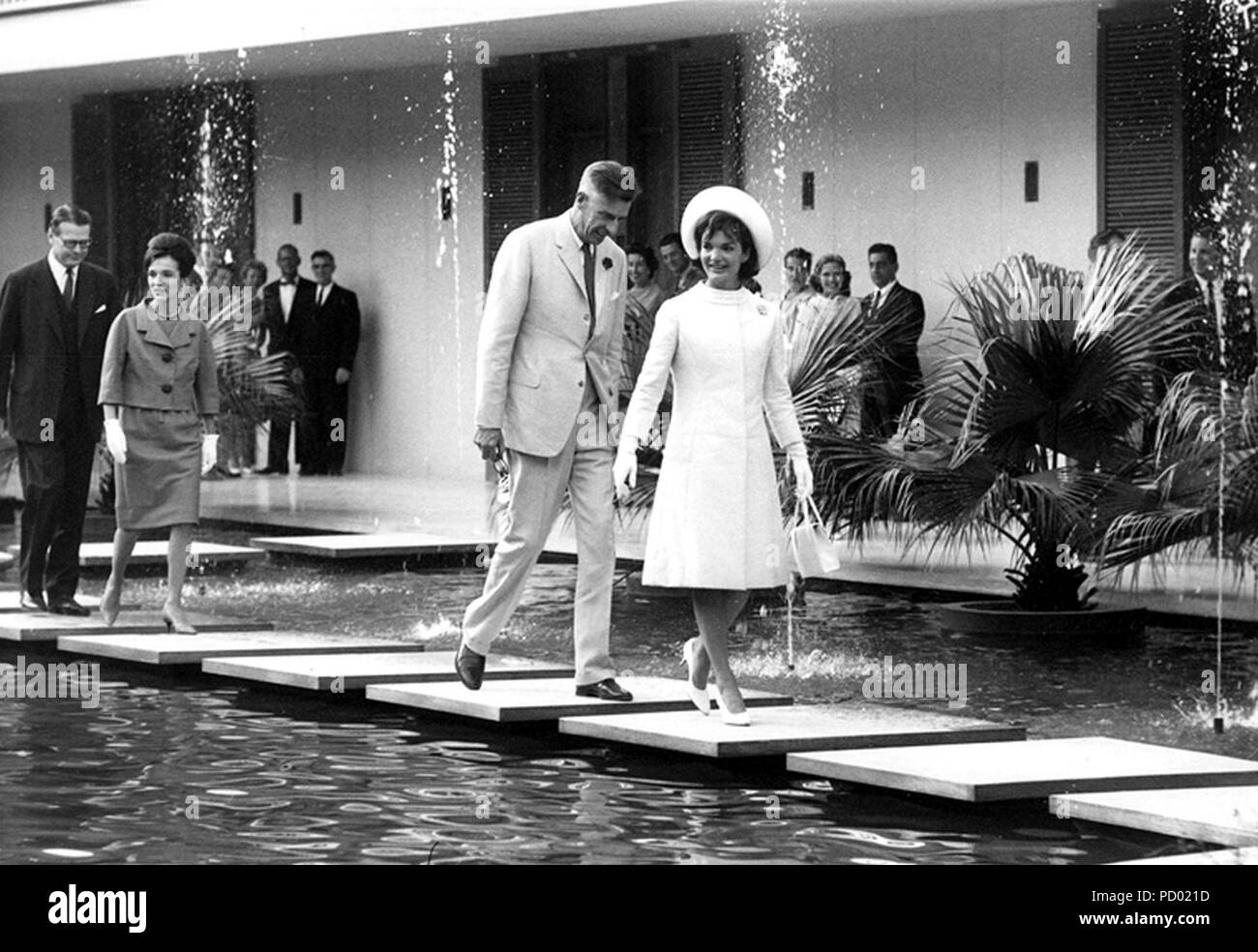 American Ambassador to India John Kenneth Galbraith and First Lady ...