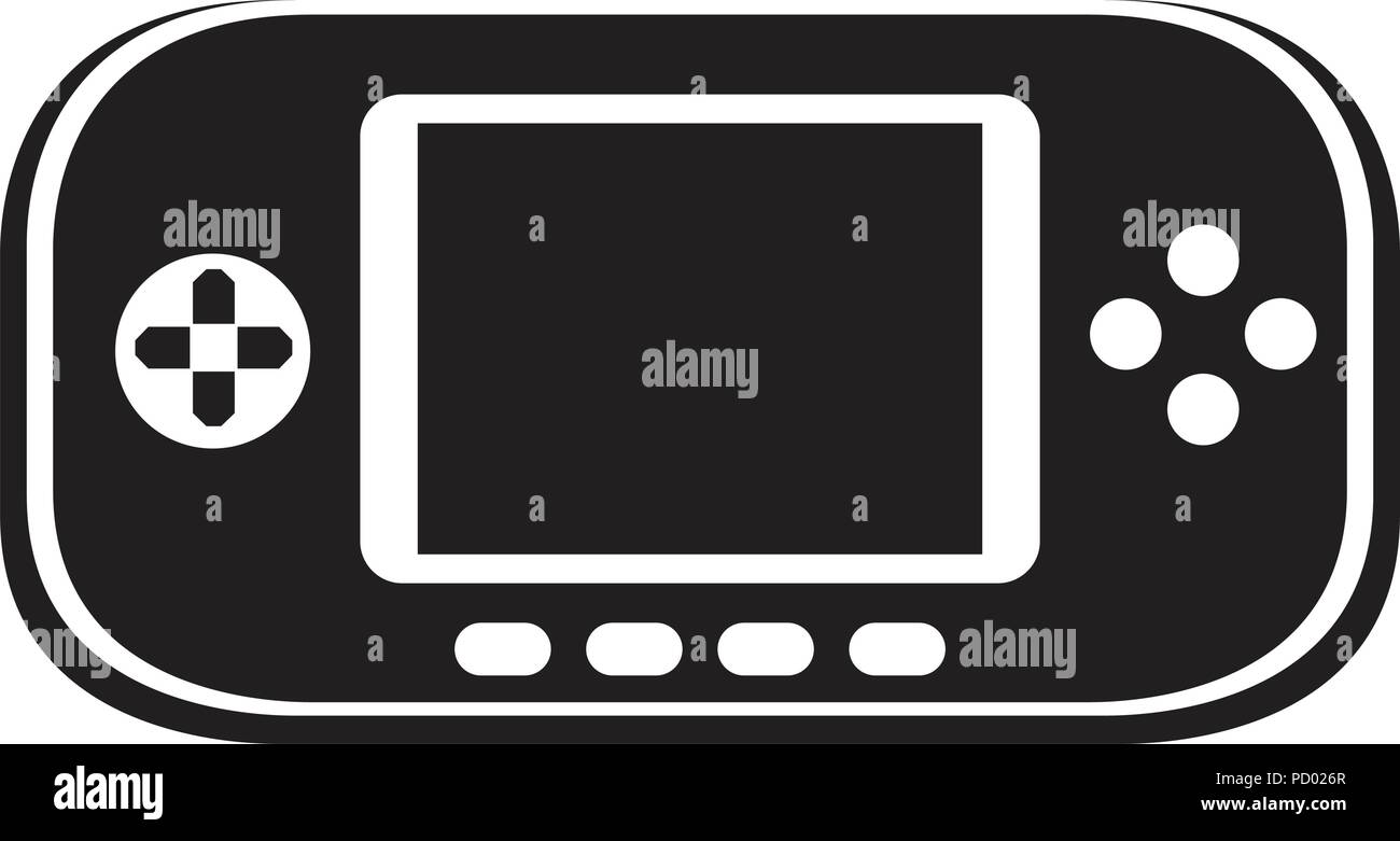 Isolated portable videogame console icon Stock Vector Image & Art - Alamy