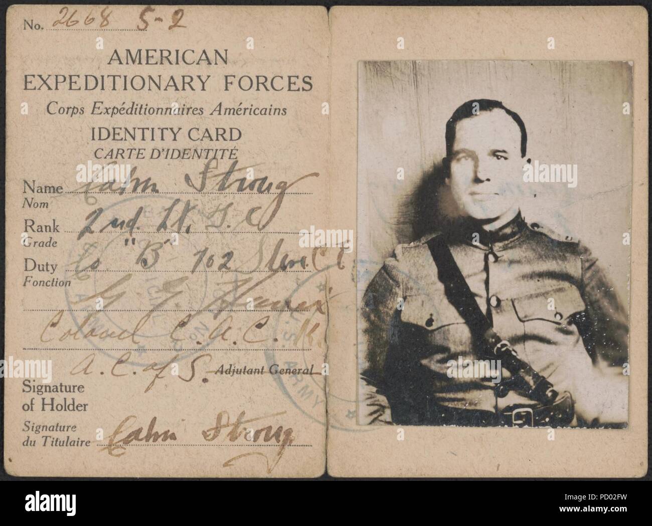 American expeditionary forces hi-res stock photography and images - Alamy