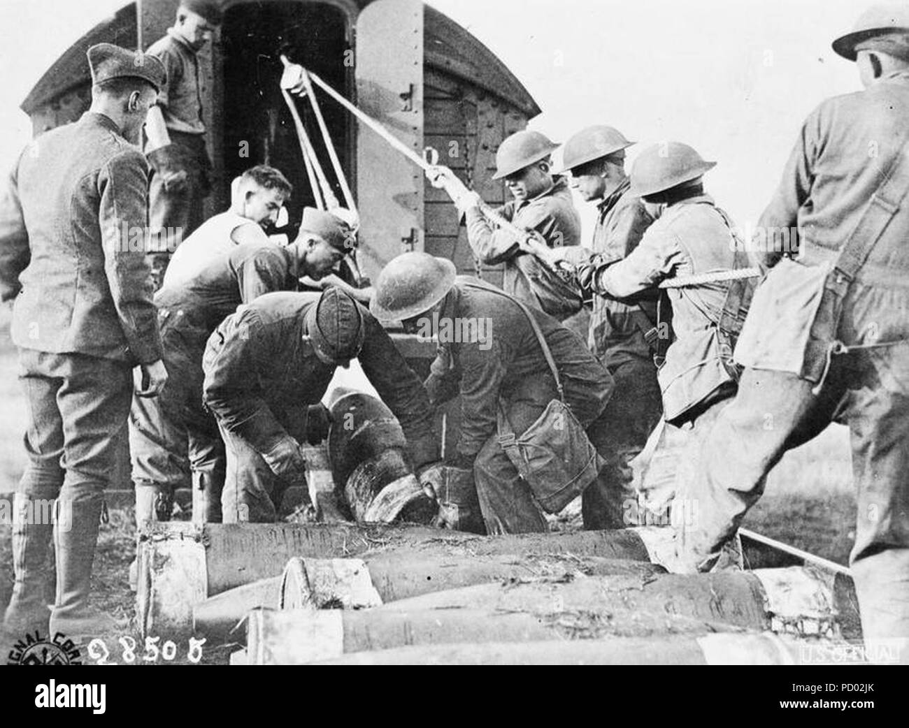 American First World War Official Exchange Stock Photo - Alamy