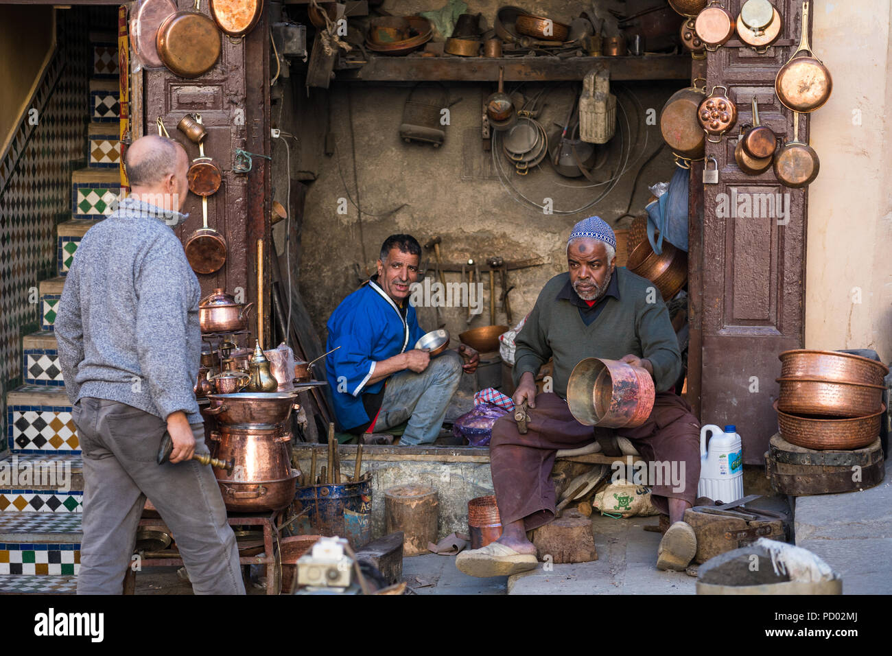Copper souk hi-res stock photography and images - Alamy