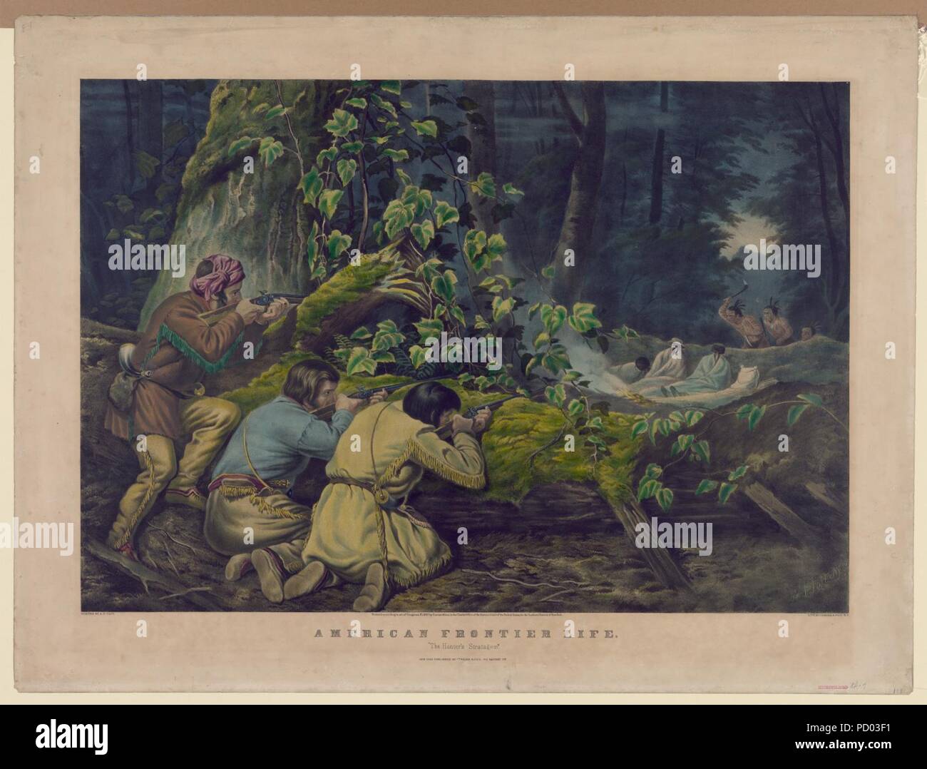 American frontier life hi-res stock photography and images - Alamy