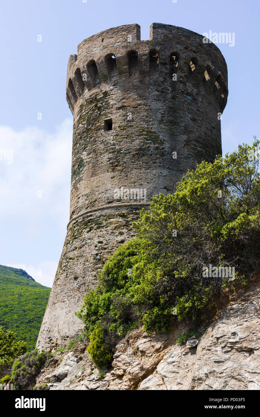 Genoese tower, corsica hi-res stock photography and images - Alamy