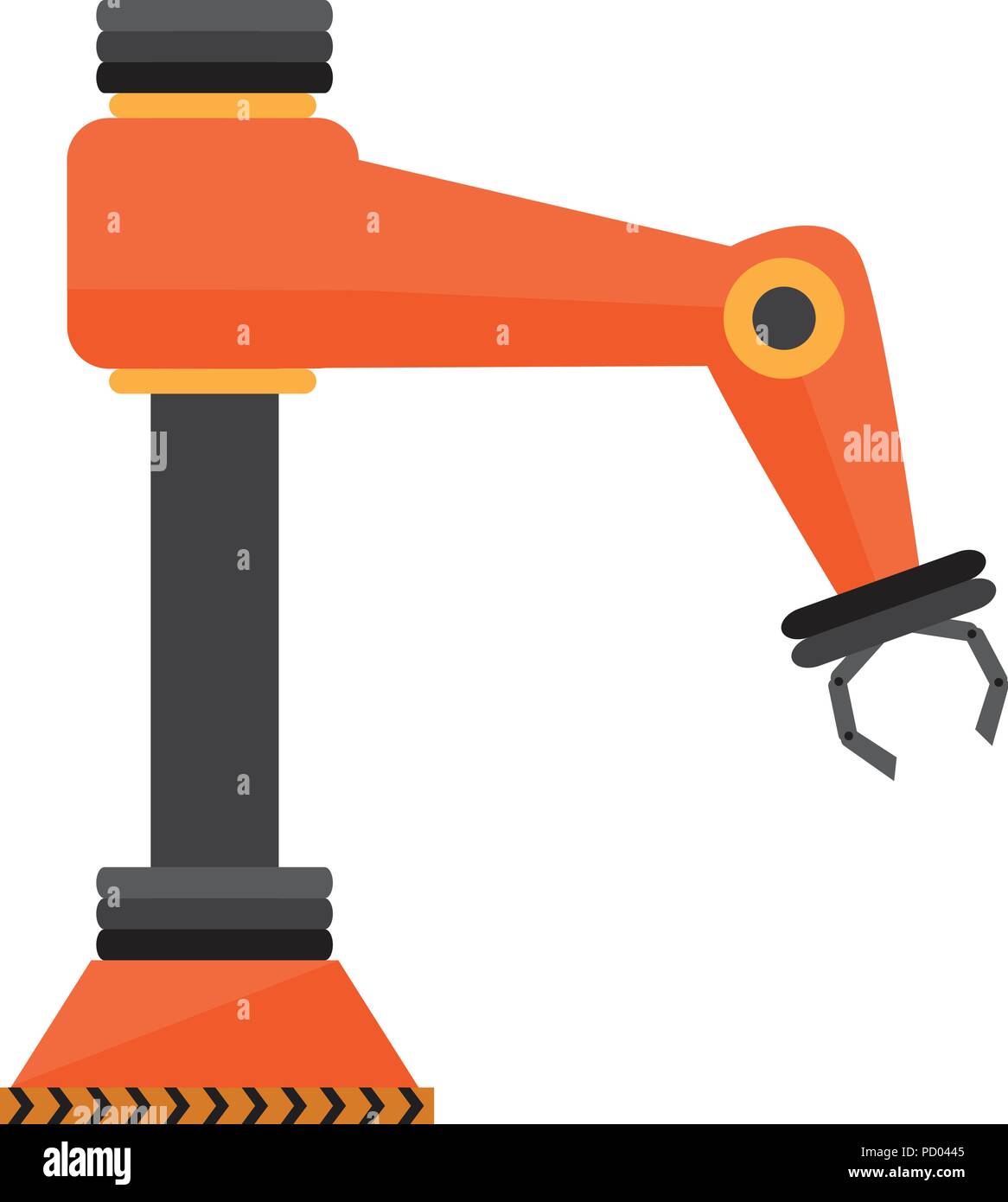 Isolated industrial robot arm icon Stock Vector Image & Art - Alamy