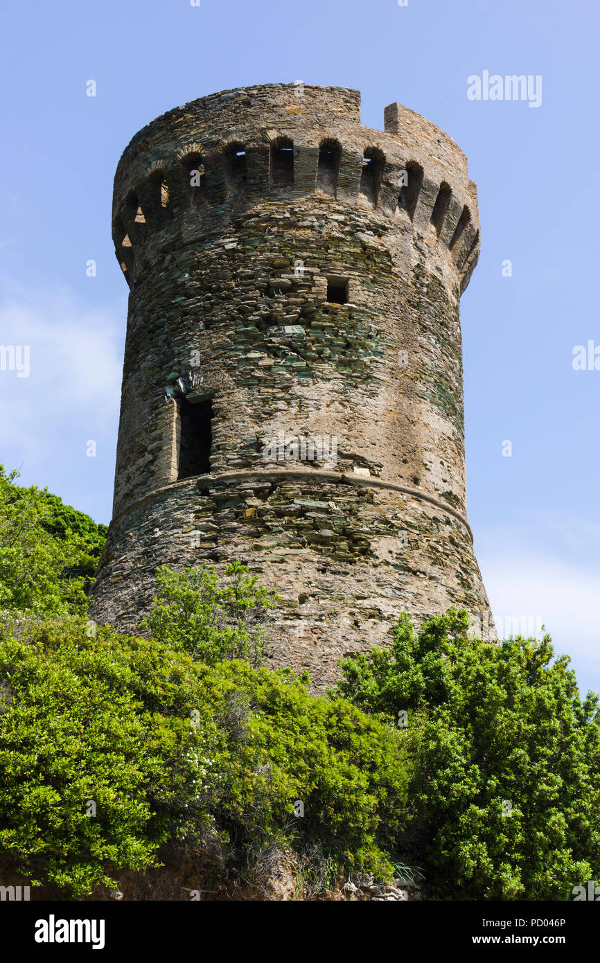 Genoese tower, corsica hi-res stock photography and images - Alamy