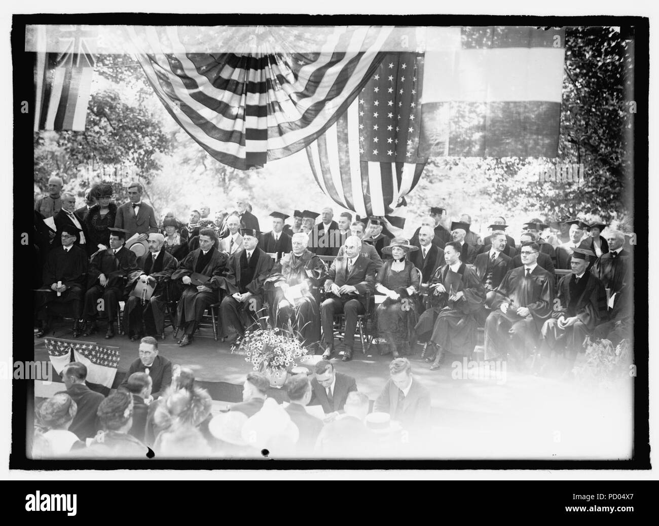 American University graduation, 1921, 5-8-21 Stock Photo - Alamy
