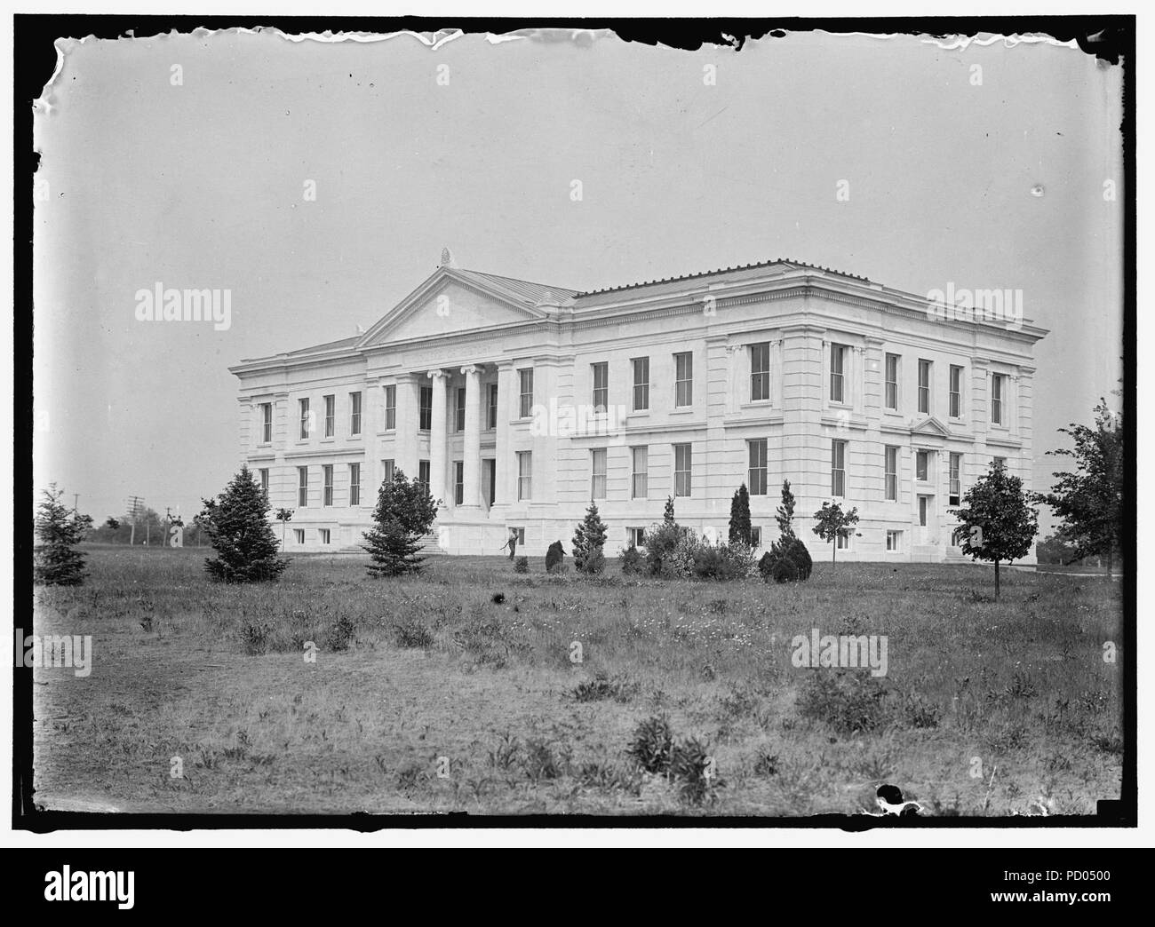 Classic american buildings Black and White Stock Photos & Images - Alamy