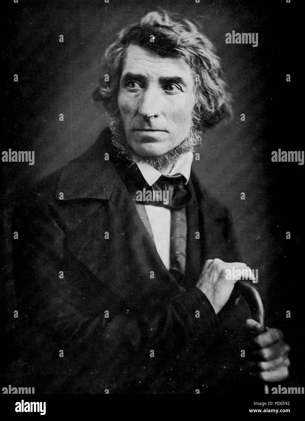 Amerikanischer Photograph um 1854 - Der Maler Asher B. Durand Stock ...