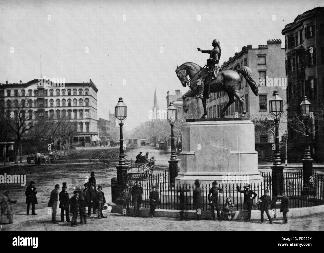 Vintage photo of union square hi-res stock photography and images - Alamy