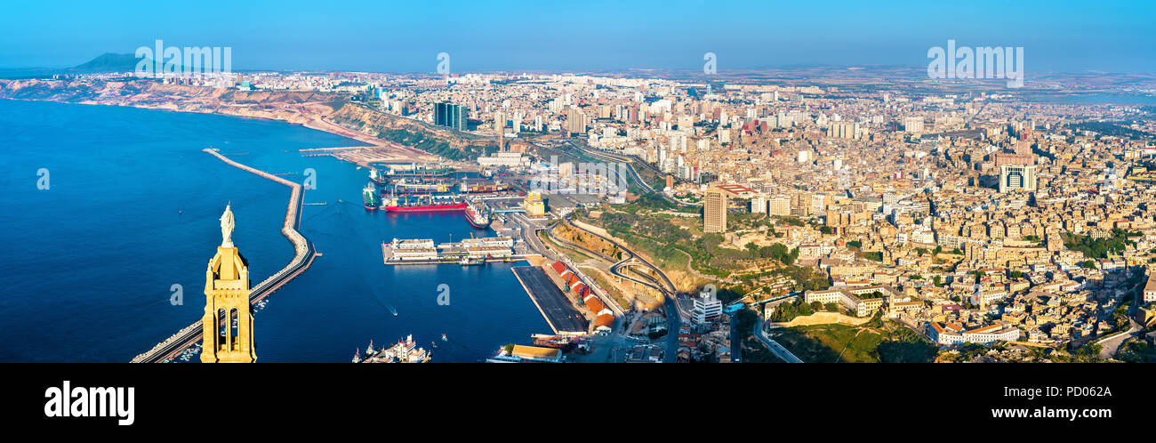Skyline of Oran, a major Algerian city Stock Photo - Alamy
