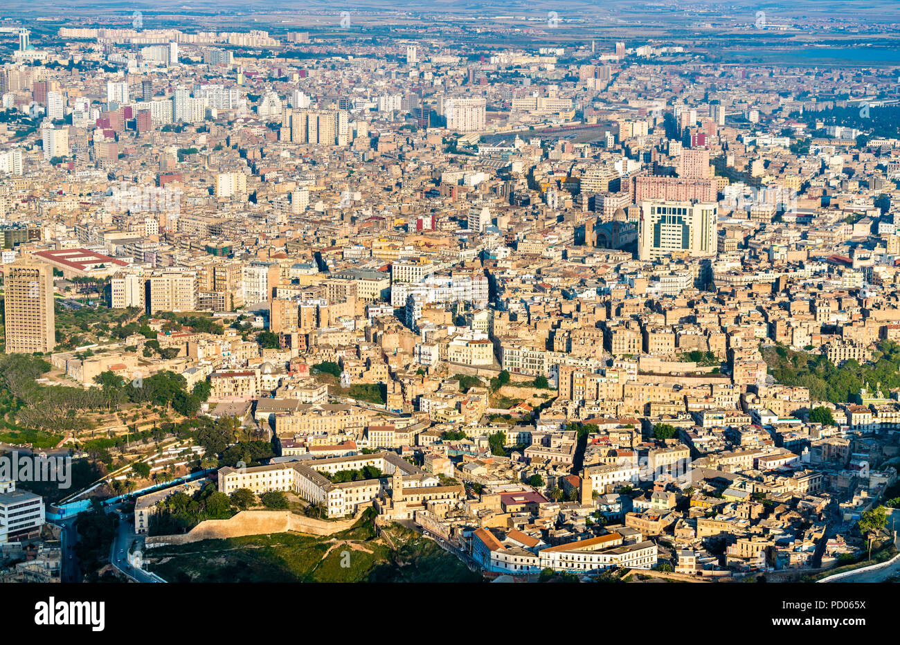 Skyline of Oran, a major city in Algeria, North Africa Stock Photo - Alamy