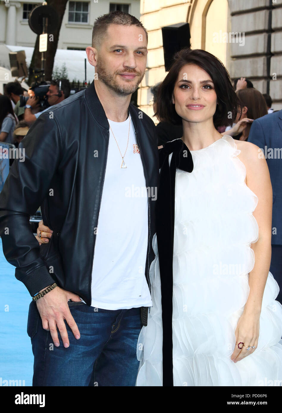 Charlotte riley attending swimming hi-res stock photography and images ...
