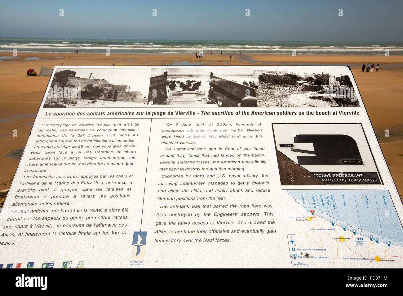 Vierville sur mer hi-res stock photography and images - Alamy