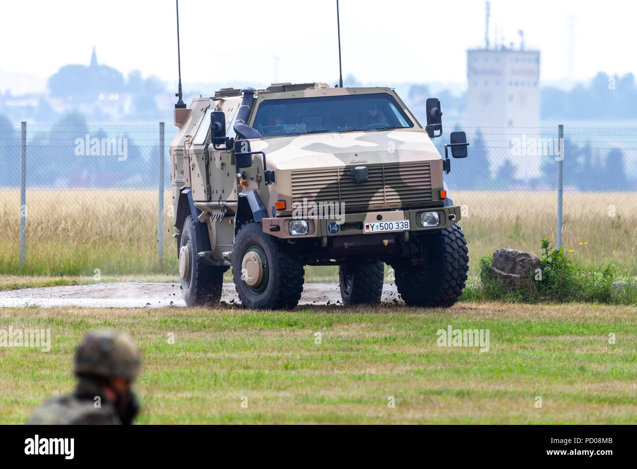 FELDKIRCHEN / GERMANY - JUNE 9, 2018: German ATF Dingo, from Bundeswehr ...