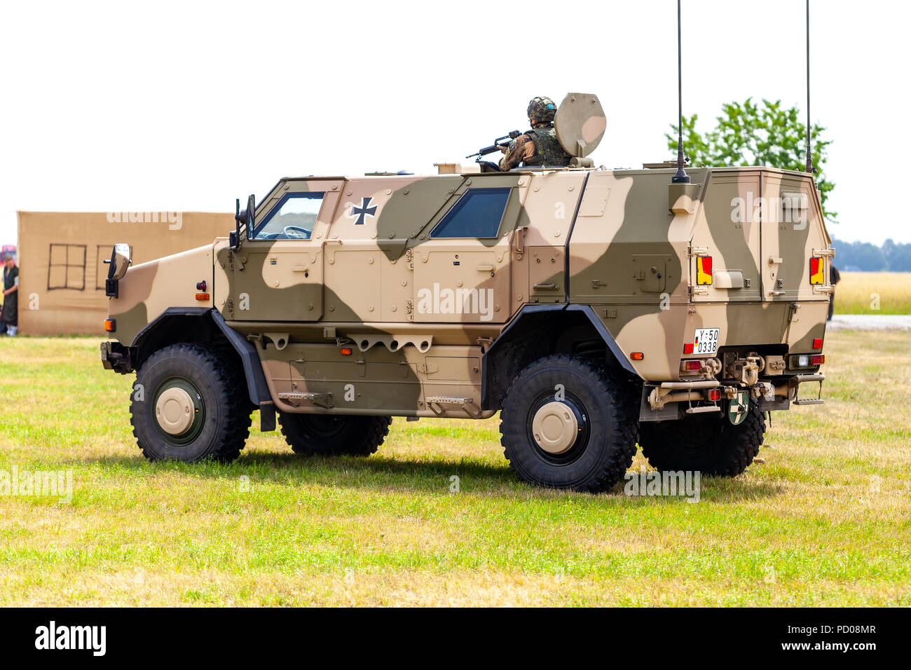 FELDKIRCHEN / GERMANY - JUNE 9, 2018: German ATF Dingo, from Bundeswehr ...